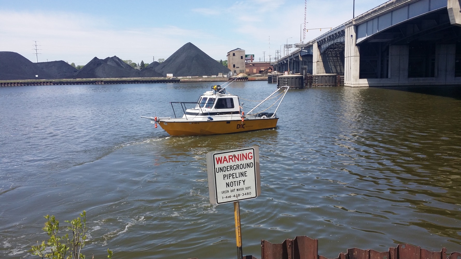 Pre-Dredging Depth of Cover Analysis in Lower Fox River, Wisconsin ...
